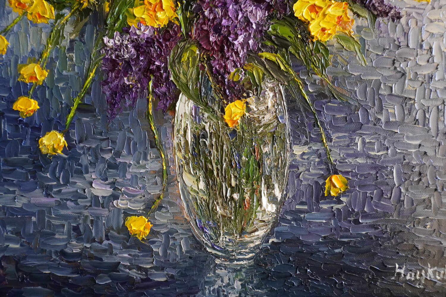 Spring Harmony by Haykuhi Khachatryan (2025) : Painting Oil on Canvas - Singulart