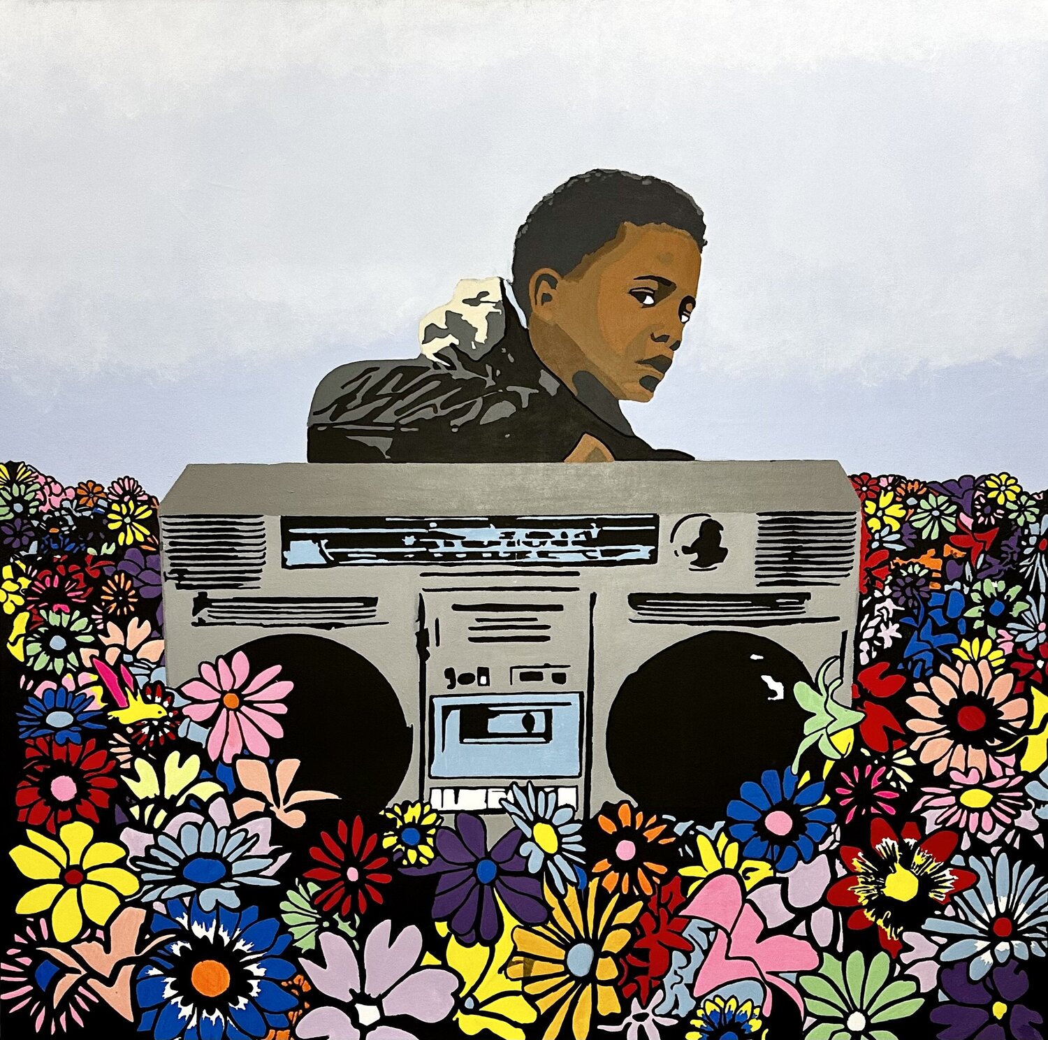 Sights & Sounds by Jason Prinzo (2023) : Painting Acrylic on Canvas ...