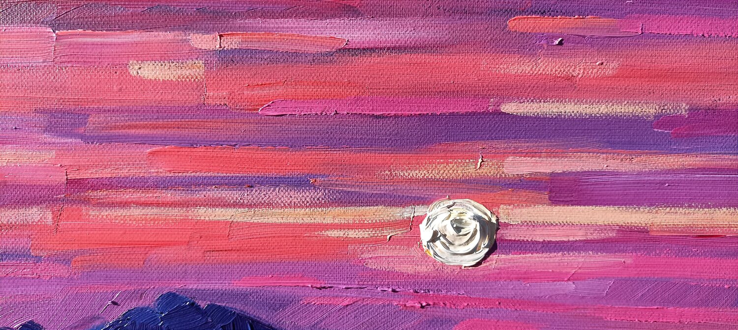 Under the Moonlight by Vanya Georgieva (2023) : Painting Oil on Linen ...