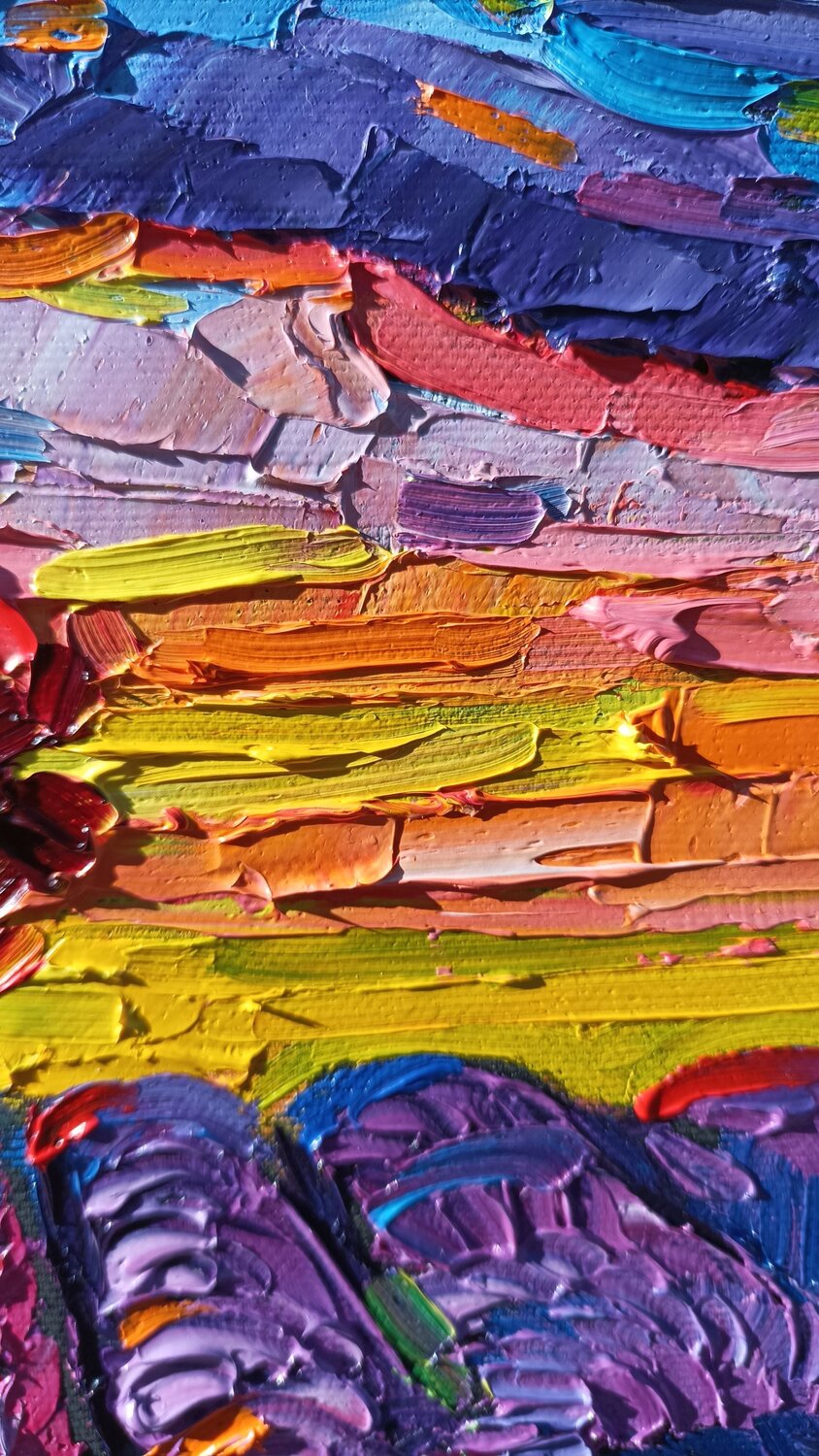 Lavender joy by Vanya Georgieva (2023) : Painting Oil on Canvas - SINGULART