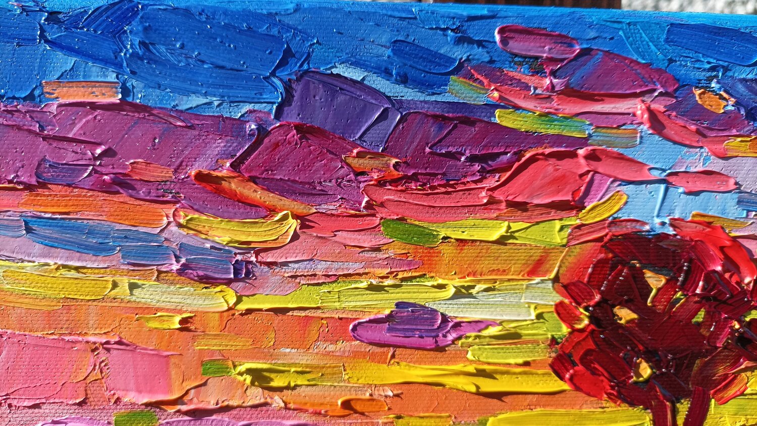 Lavender joy by Vanya Georgieva (2023) : Painting Oil on Canvas - SINGULART