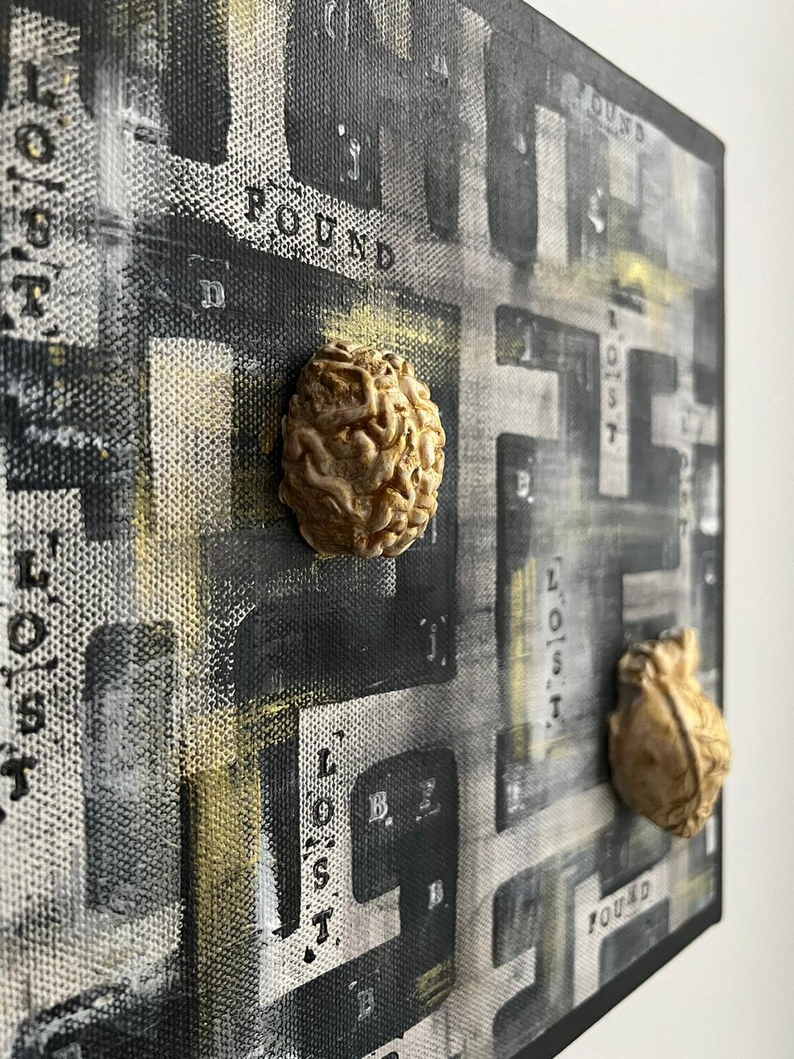 MAZE by Elisa Bonotti (2022) : Painting Acrylic, Chalk on Canvas ...