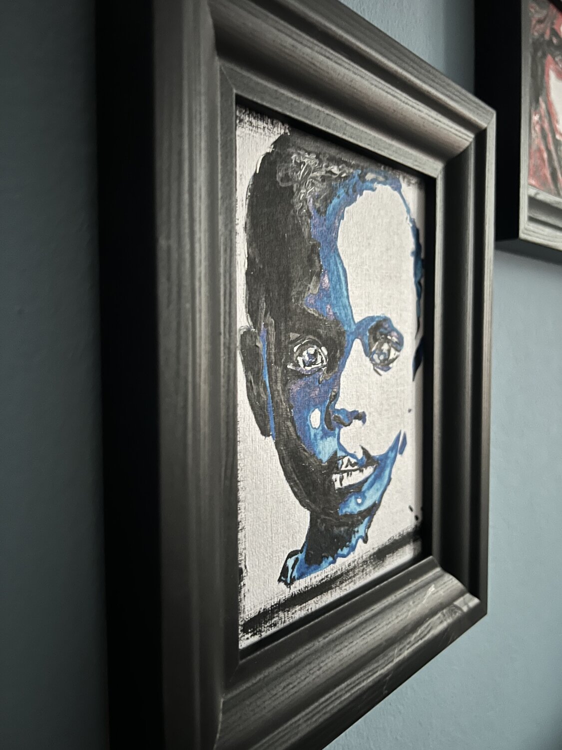 The blue boy de Elisa Bonotti (2019) : Peinture Acrylique, Encre sur ...