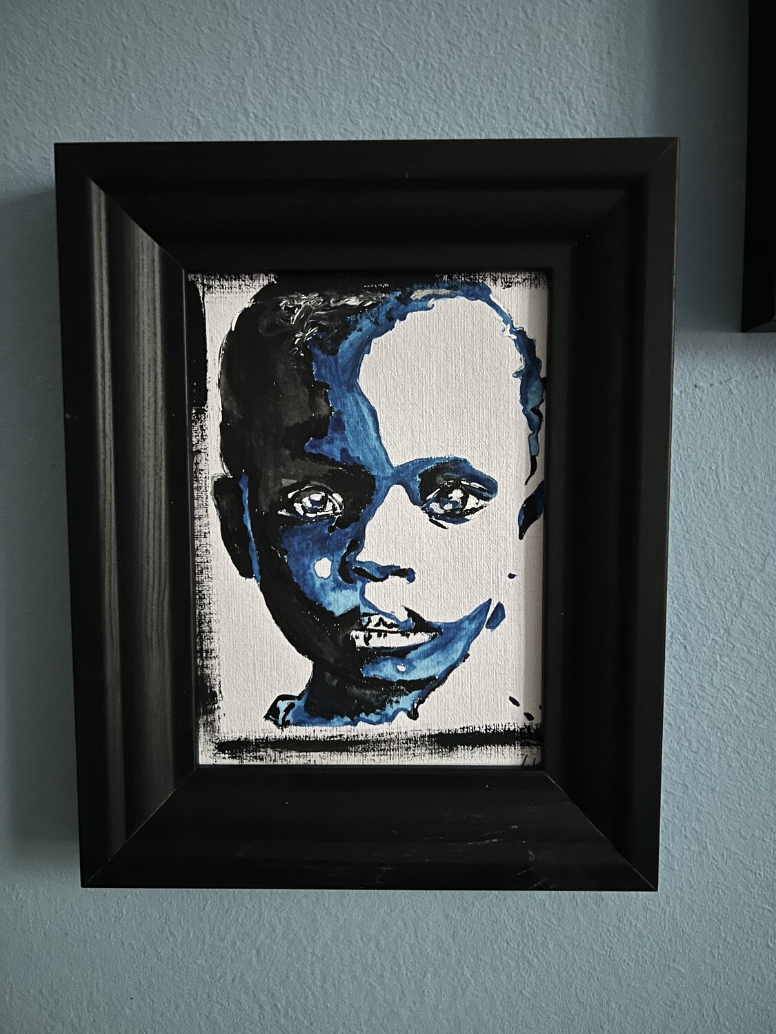 The blue boy de Elisa Bonotti (2019) : Peinture Acrylique, Encre sur ...