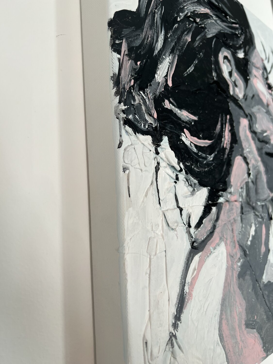 The veil #7 - the dancer von Elisa Bonotti (2023): Malerei Acryl ...