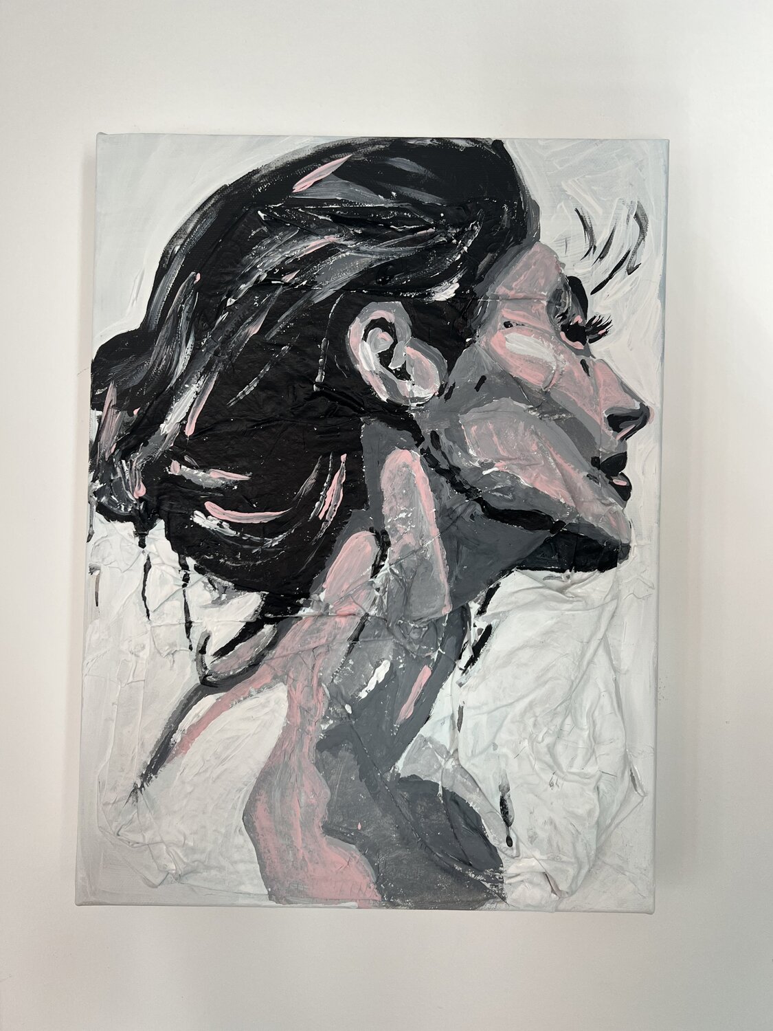 The veil #7 - the dancer von Elisa Bonotti (2023): Malerei Acryl ...