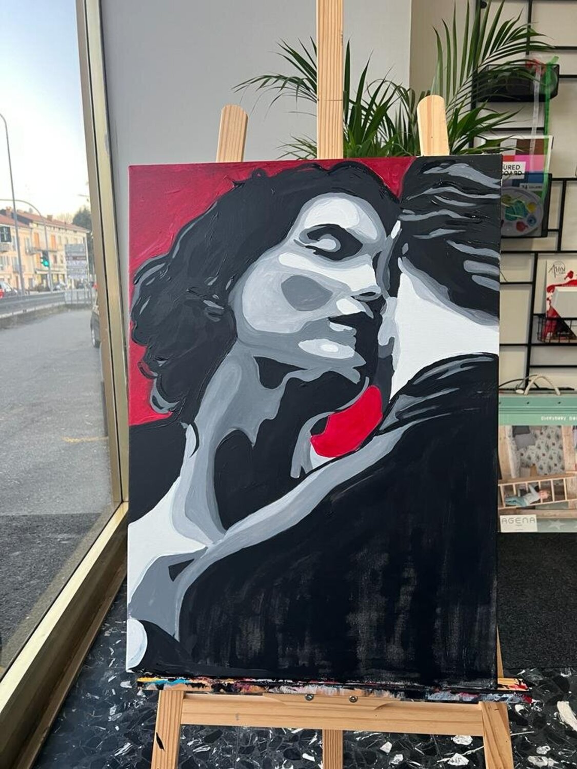 The last embrace by Elisa Bonotti (2024) : Painting Acrylic, Ink on ...