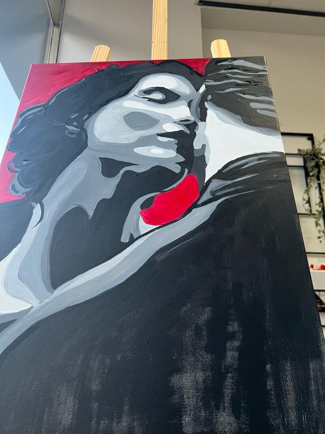 The last embrace by Elisa Bonotti (2024) : Painting Acrylic, Ink on ...