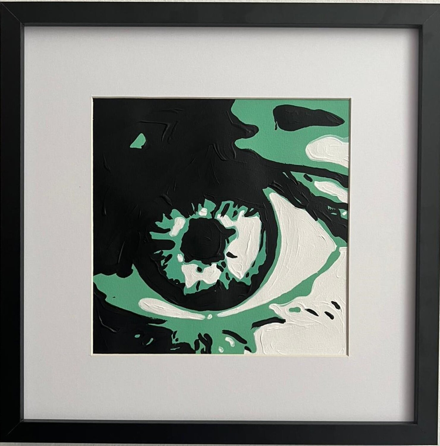 Inside #5 by Elisa Bonotti (2022) : Painting Acrylic, Ink on Cardboard ...