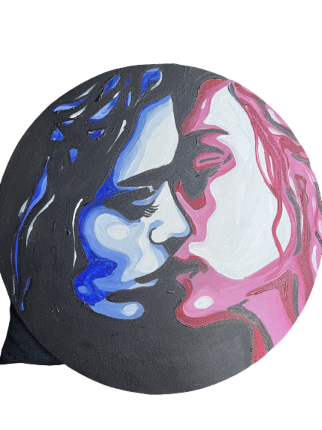 Emotional connection von Elisa Bonotti (2023): Malerei Acryl, Tinte auf ...