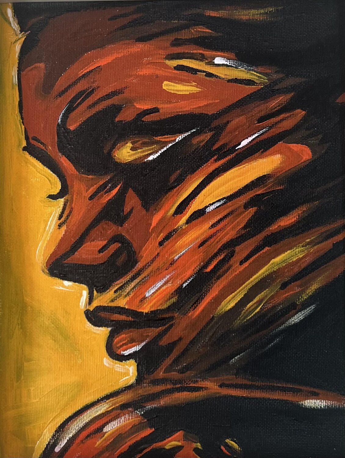 Le cicatrici dell’animo by Elisa Bonotti (2023) : Painting Acrylic, Ink ...