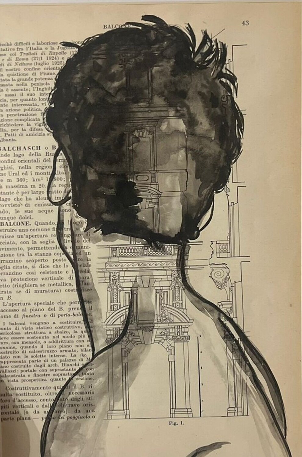 Architettura dell’anima by Elisa Bonotti (2025) : Painting India Ink on ...