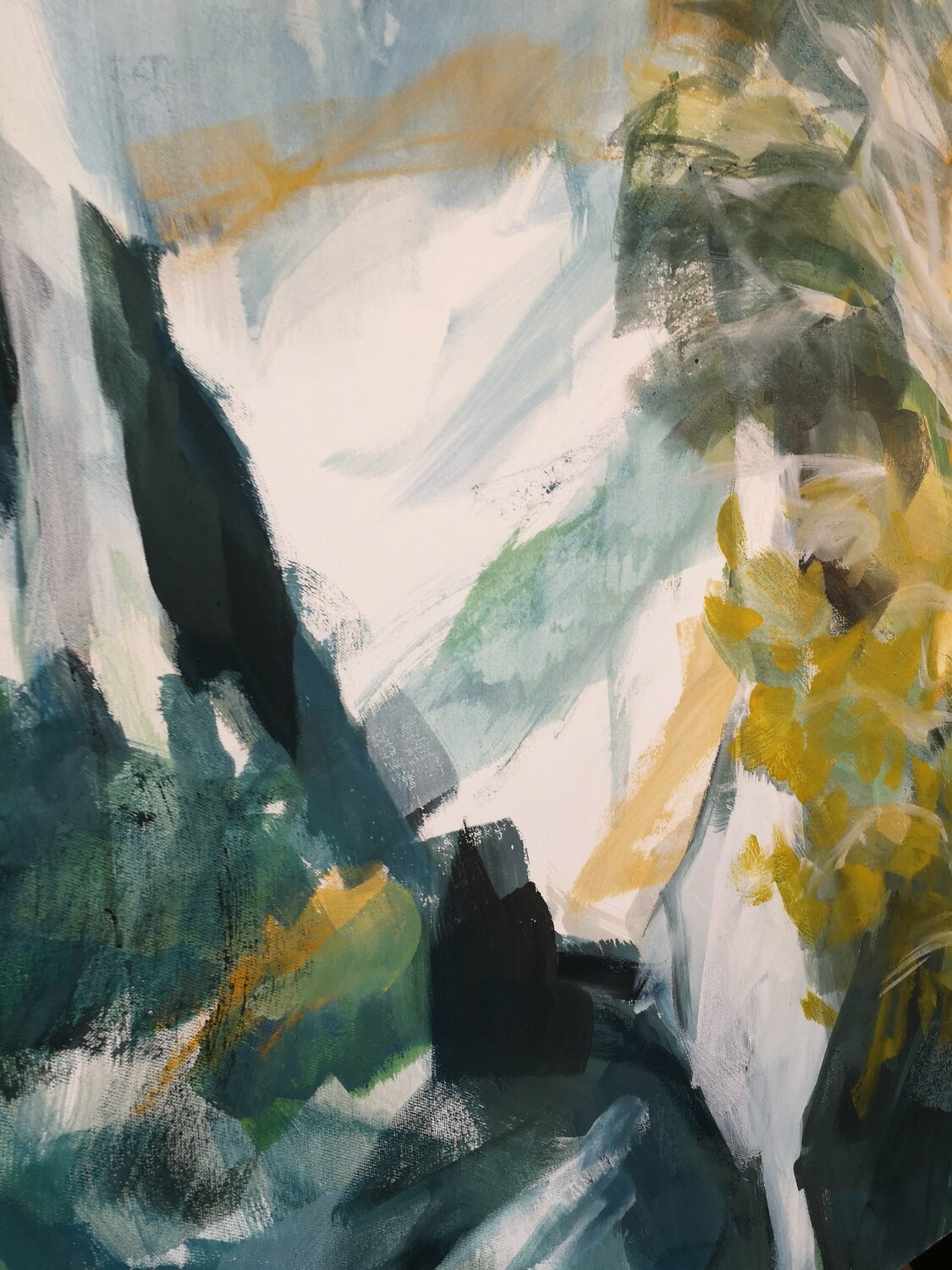 Bergschrat by Kerstin Grobler (2021) : Painting Pigments on Canvas ...