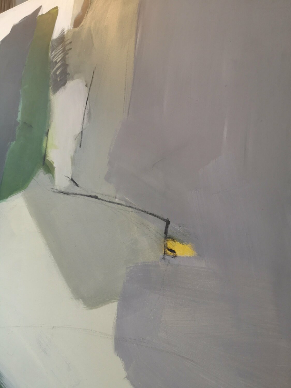 GreenLand 4 by Kerstin Grobler (2018) : Painting Gouache on Canvas ...