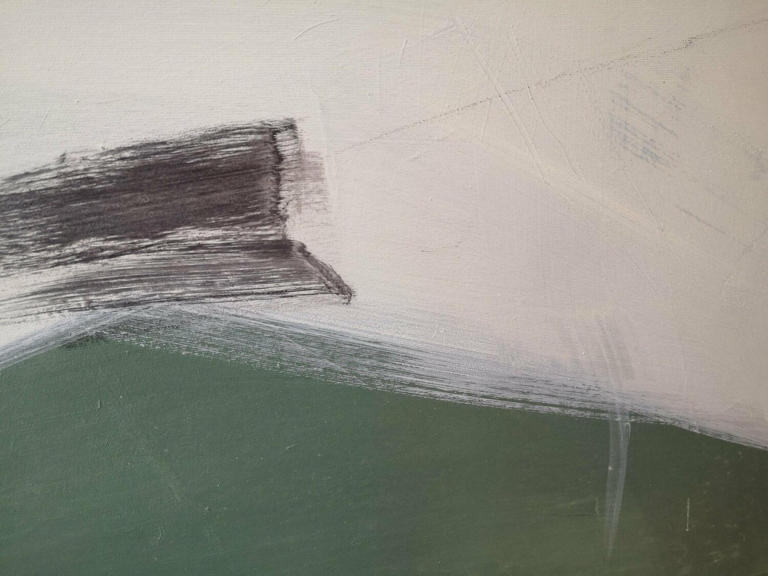 GreenLand 4 by Kerstin Grobler (2018) : Painting Gouache on Canvas ...