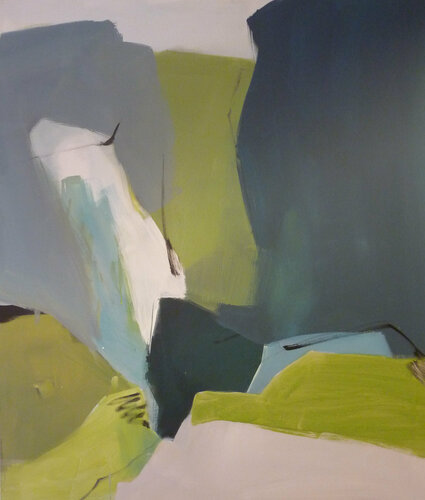 GreenLand 4 by Kerstin Grobler (2018) : Painting Gouache on Canvas ...