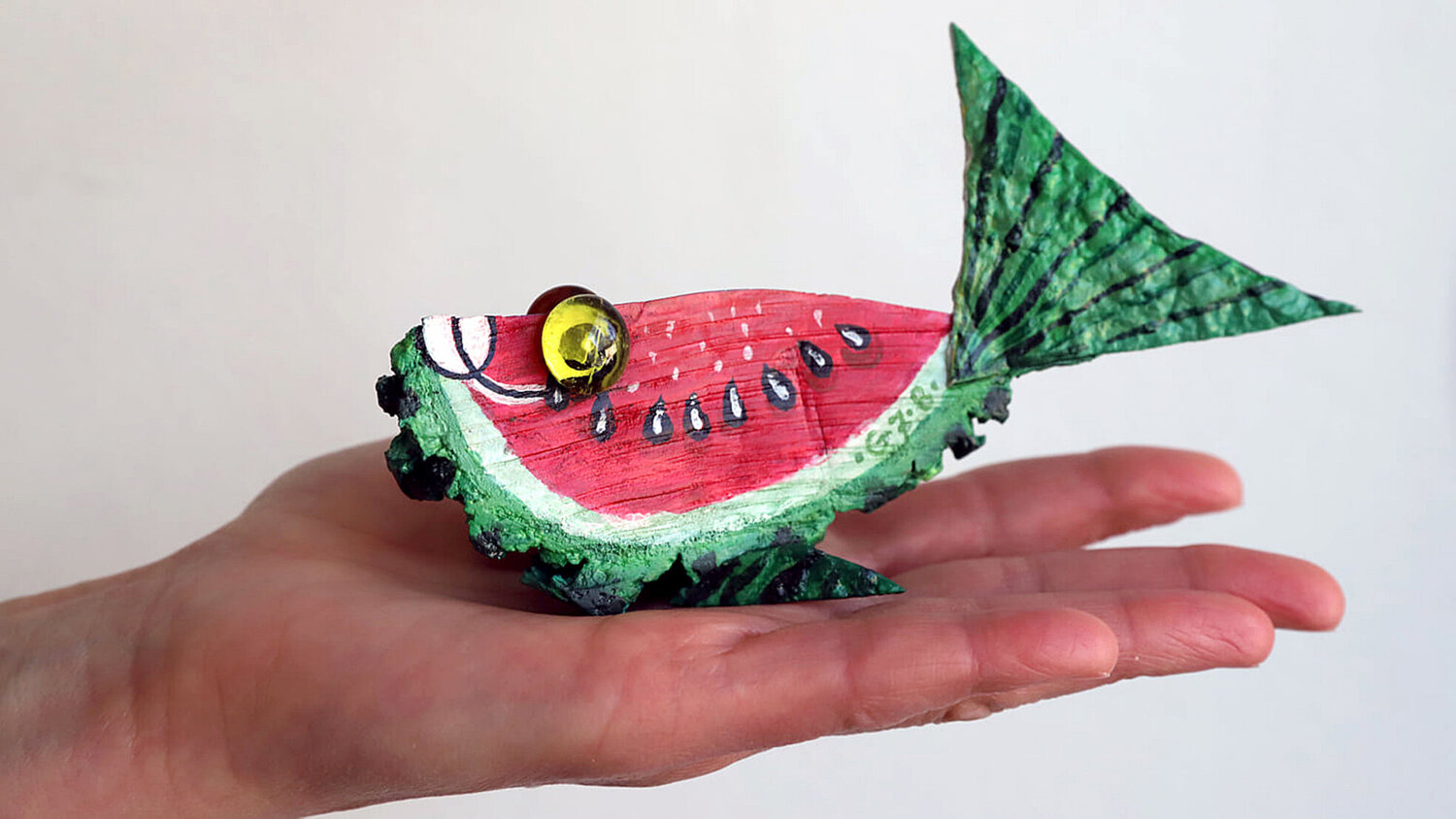 The watermelon dream by Galia Chuntova (2022) : Other Media Acrylic ...