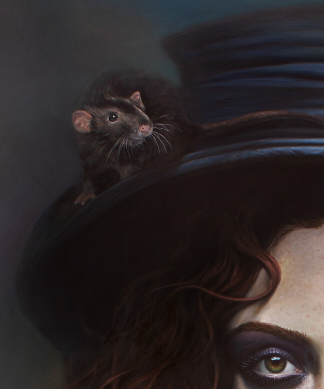 Homage to Tim Burton "Rats without freckles" von Michael Knepper (2023 ...