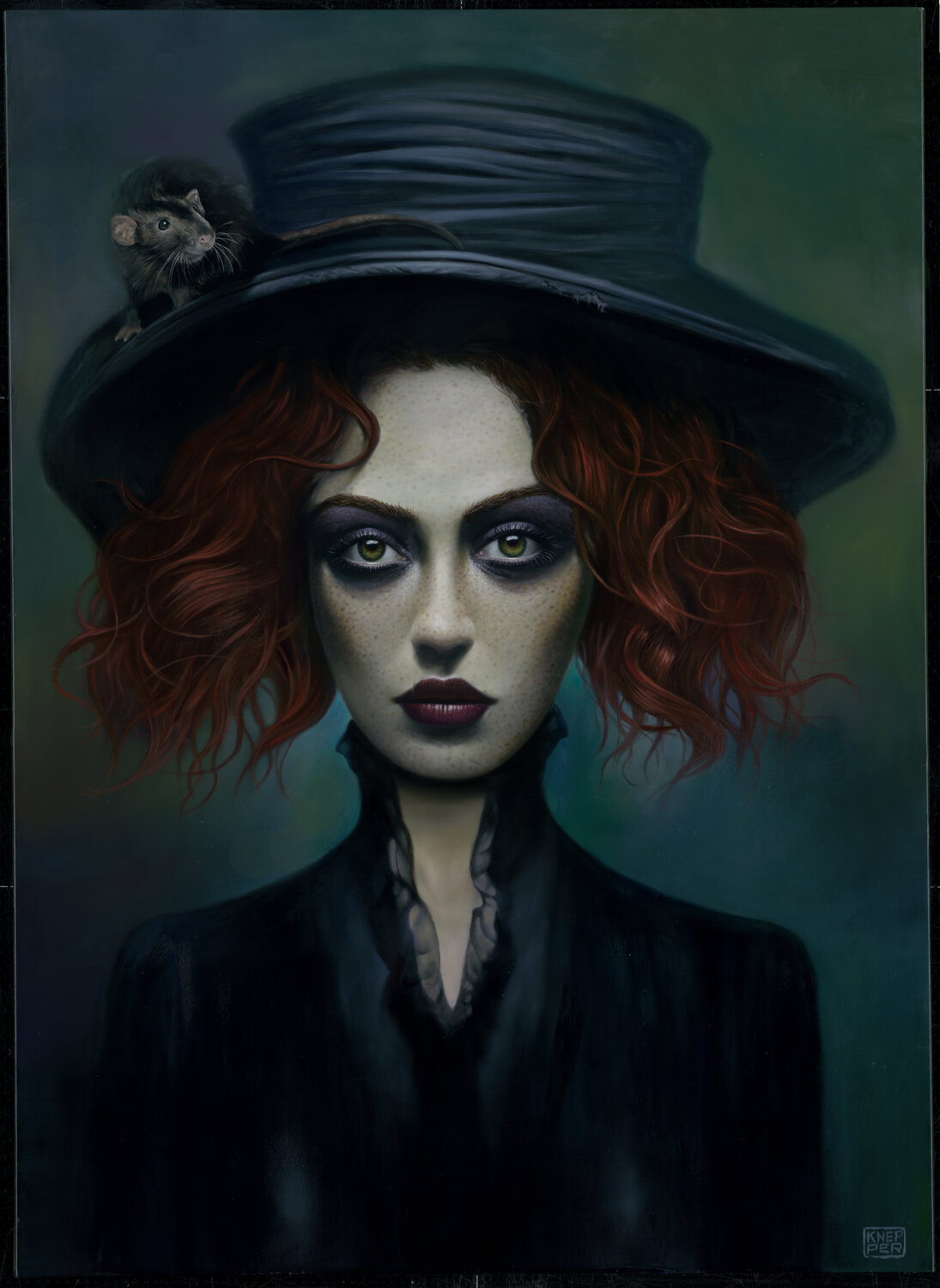 Homage to Tim Burton "Rats without freckles" by Michael Knepper (2023 ...