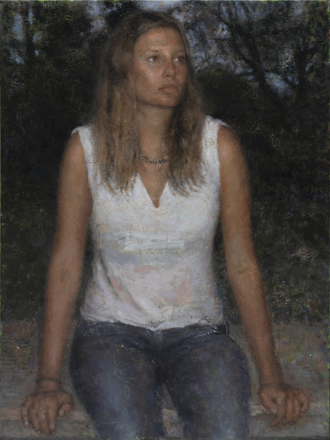 Bridget de Nick Weber (2018): Pintura Óleo en Lienzo - SINGULART