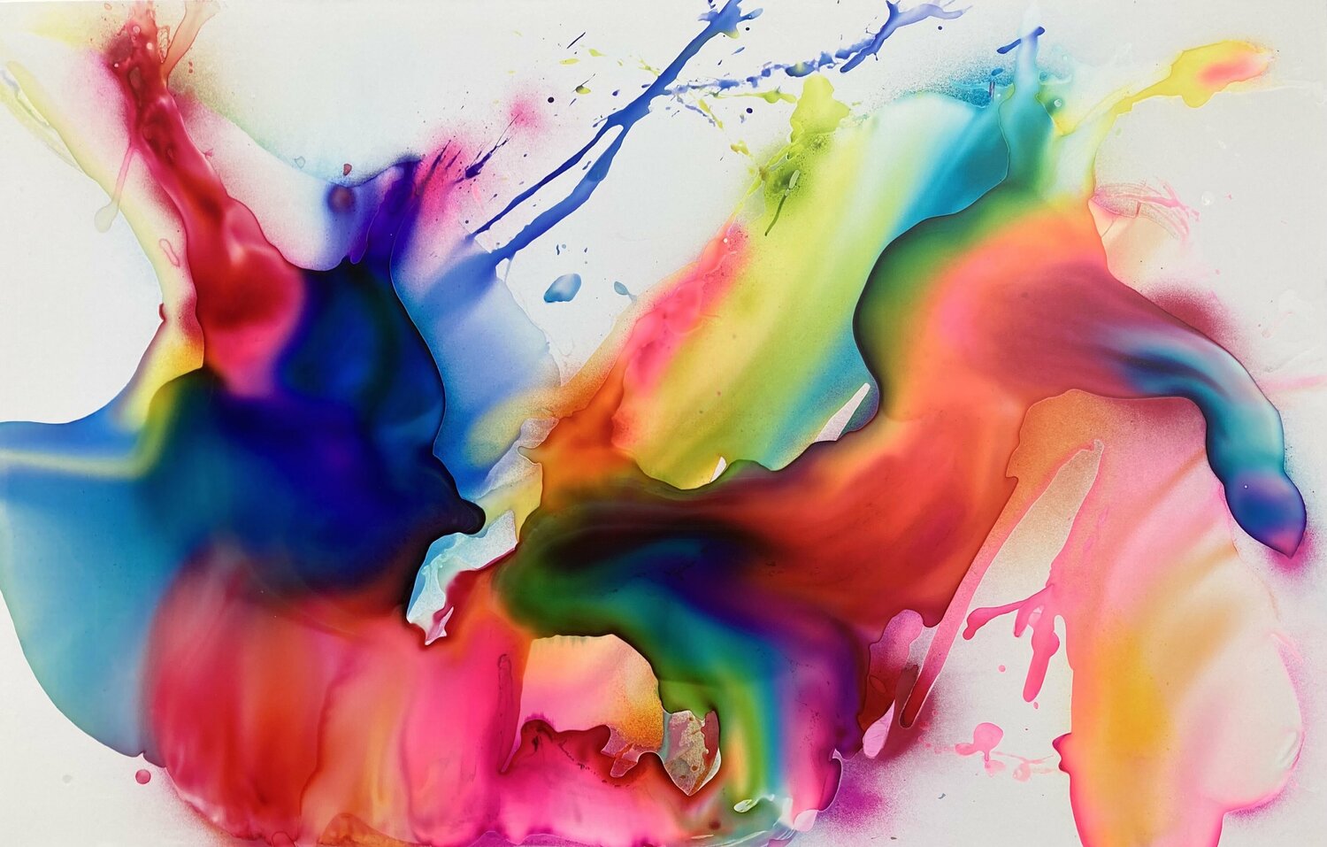 Arrival and Departure von Miriam Smidt (2021): Malerei Aquarell ...