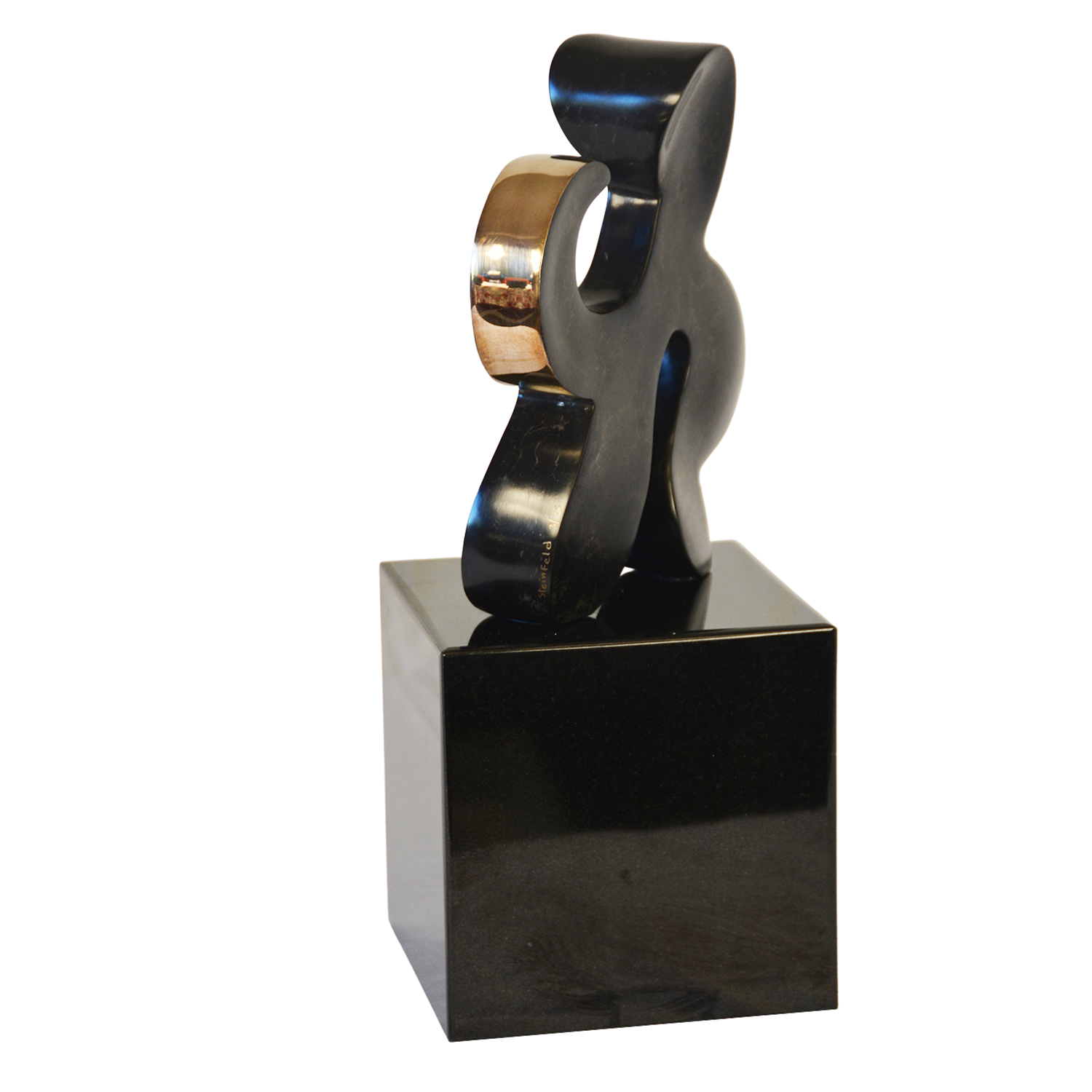 The First Hebrew Letter Alef in cast bronze on granite by Joyce ...