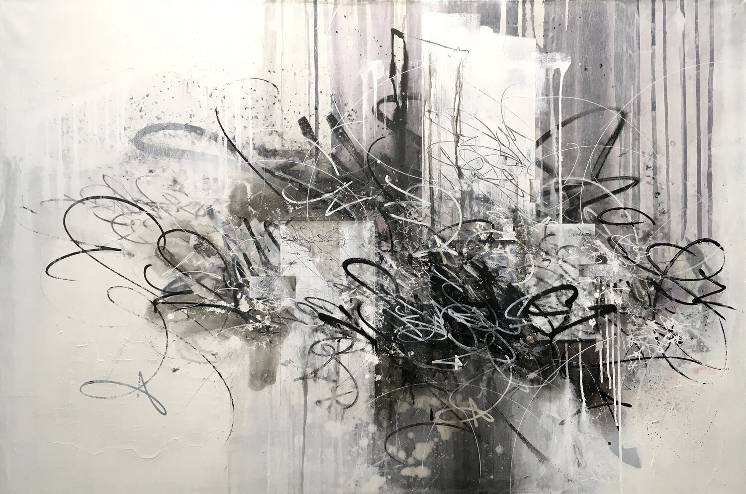 Action without a name is meaningless by Patrick Hartl (2020) : Painting ...