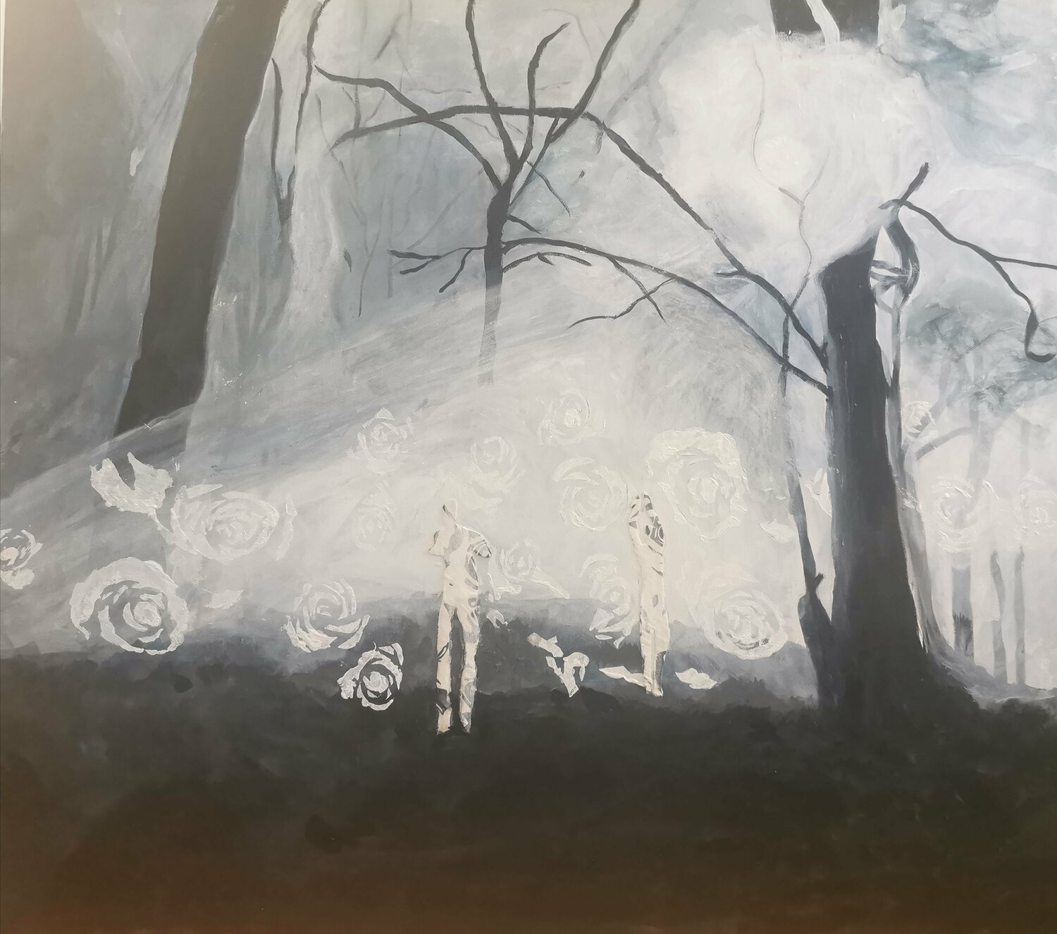 Trees of Delirium by Einat Lev Ari (2021) : Painting Acrylic, Cotton on ...