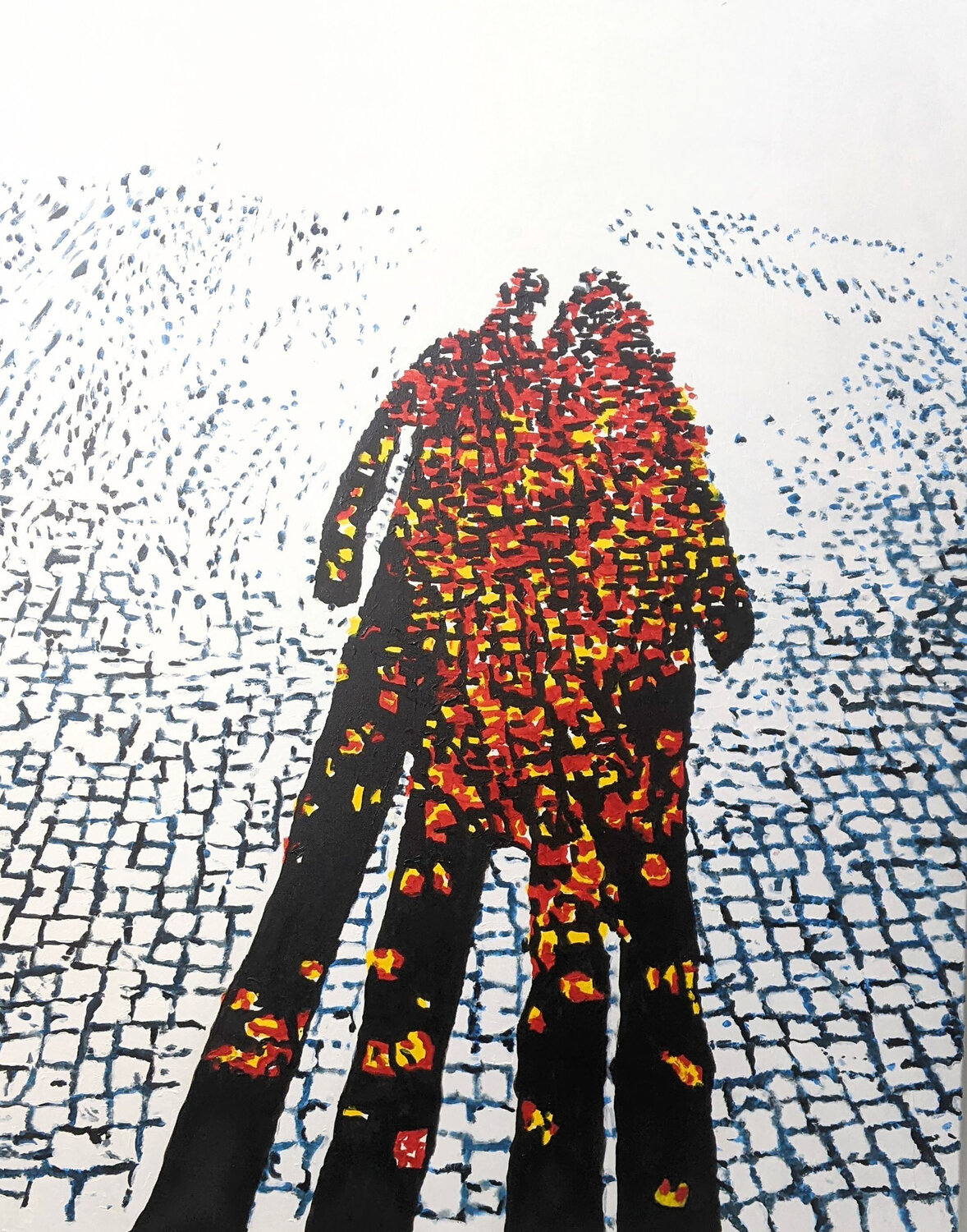 connected by Einat Lev Ari (2022) : Painting Acrylic on Canvas - Singulart