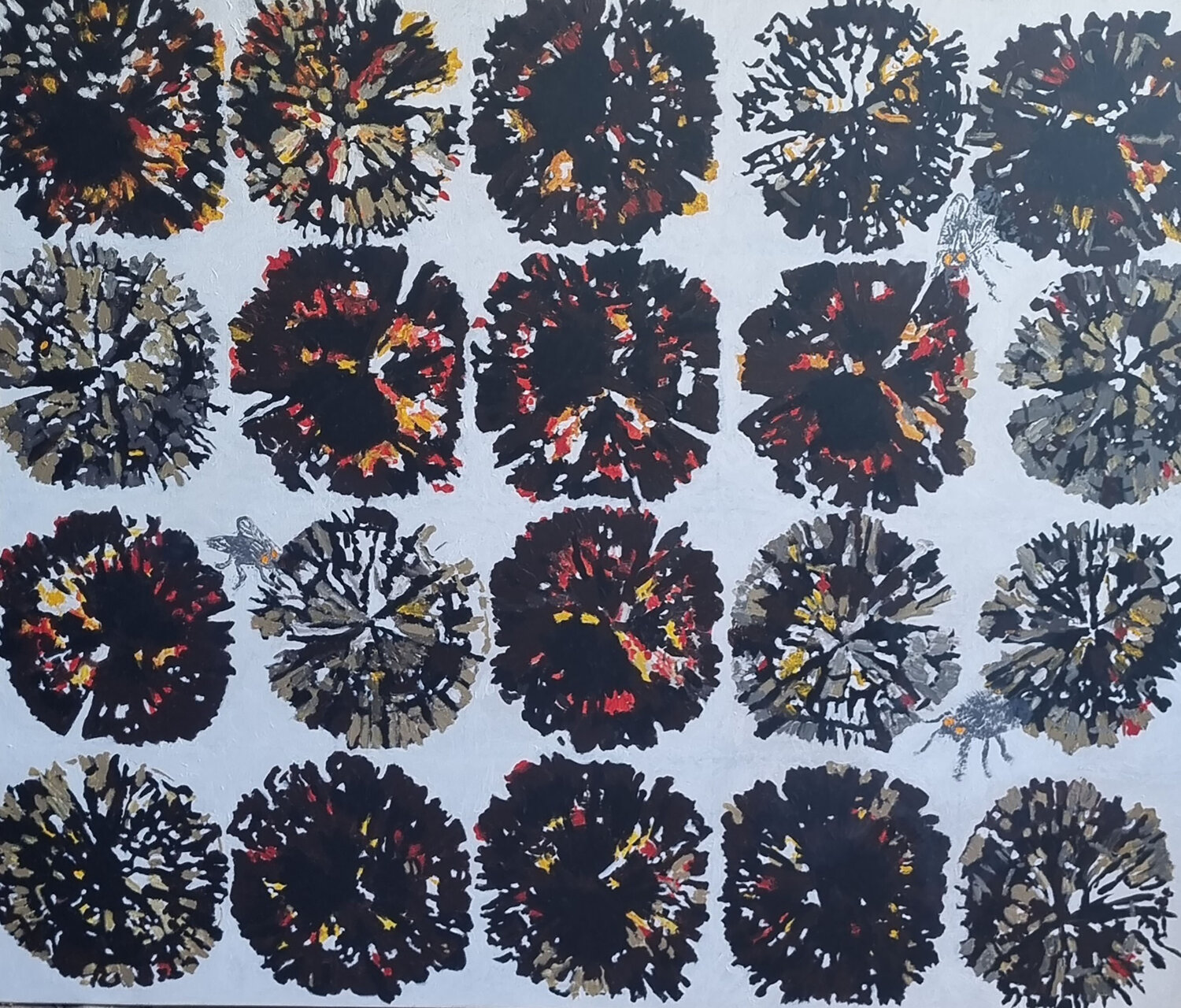 The Pineal Gland by Einat Lev Ari (2022) : Painting Acrylic on Canvas ...