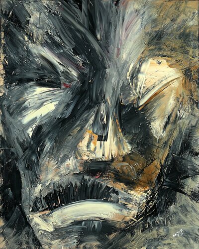Ceremony of Opposites by Hady Beydoun (2017) : Painting Oil on Linen ...
