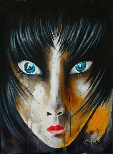 Pauline by Hady Beydoun (2018) : Work on Paper Watercolor on Paper ...