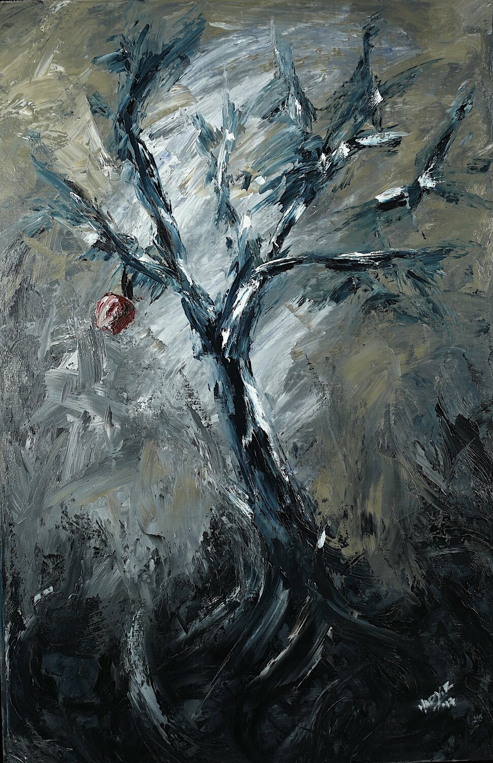 Zaqqum by Hady Beydoun (2017) : Painting Oil on Canvas - Singulart