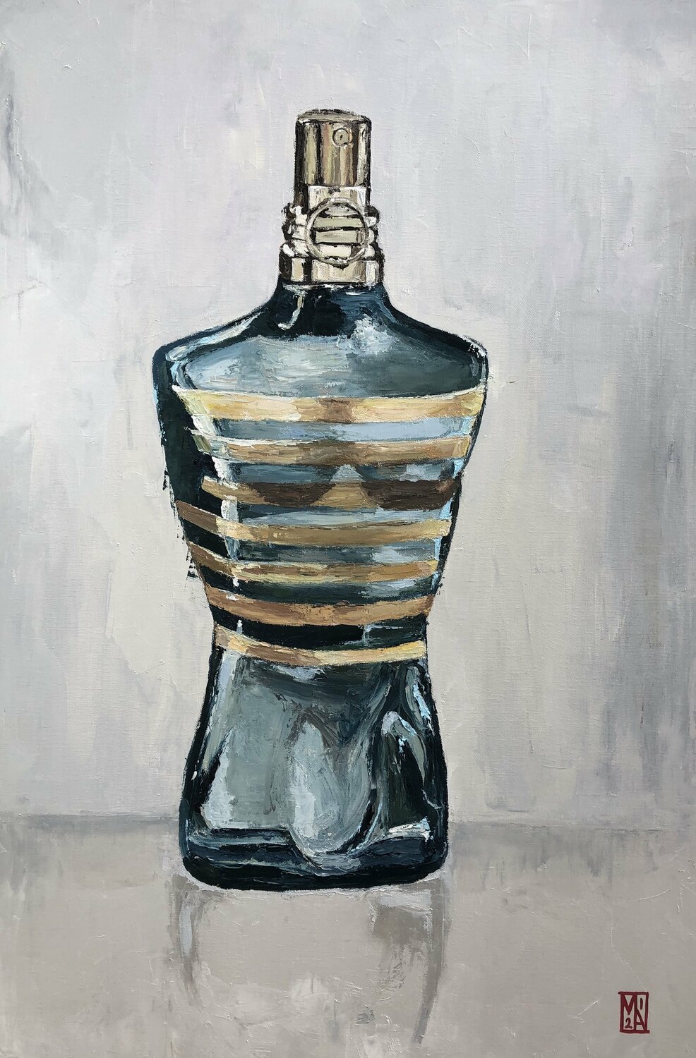 Gaultier - His by Martin Allen (2021) : Painting Oil on Canvas - Singulart