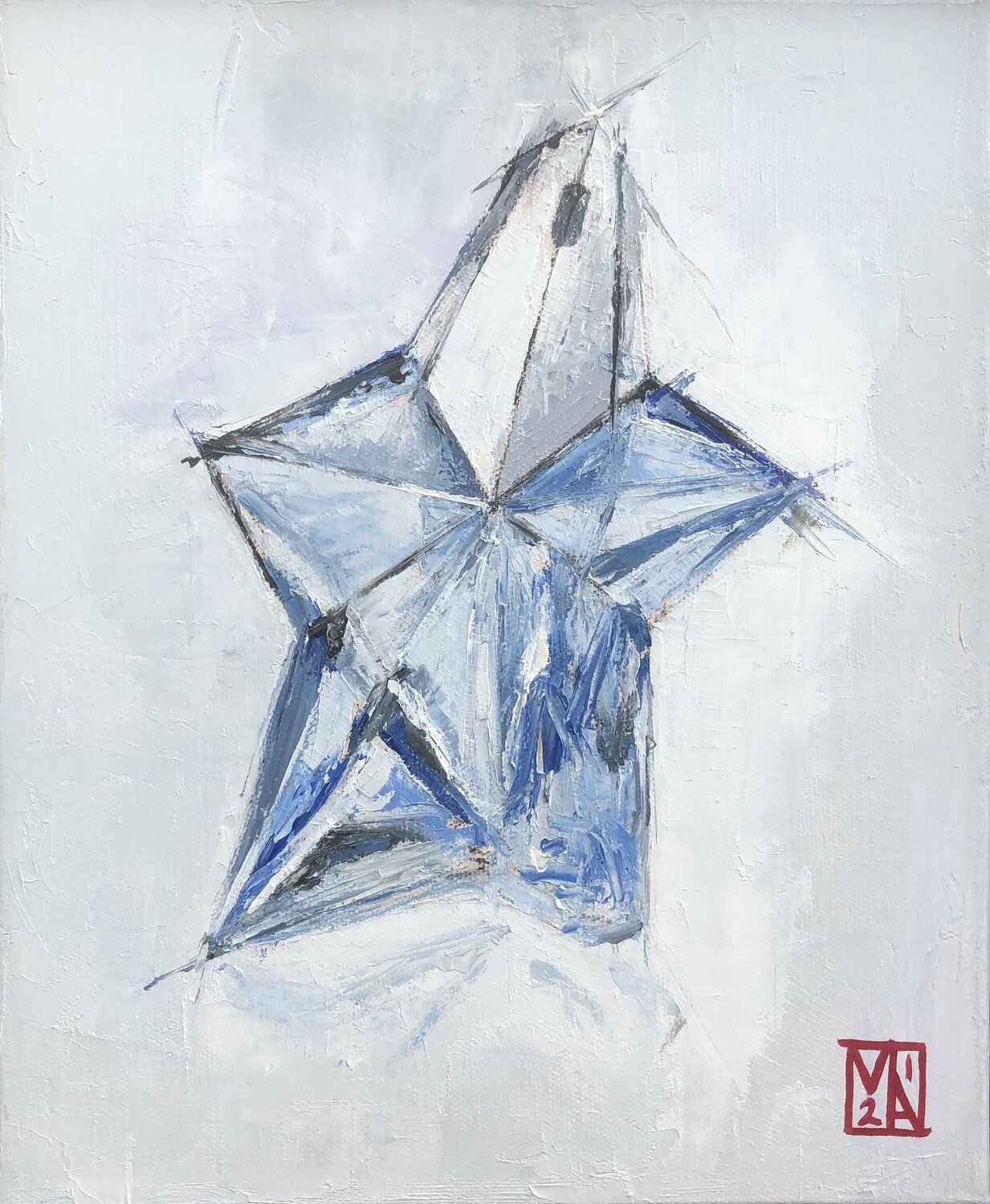 Angel by Martin Allen (2021) : Painting Oil on Canvas - Singulart