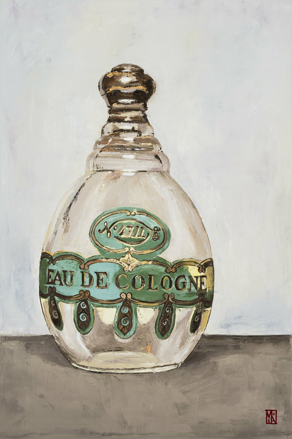 Memories von Martin Allen (2020): Malerei Öl auf Leinwand - Singulart