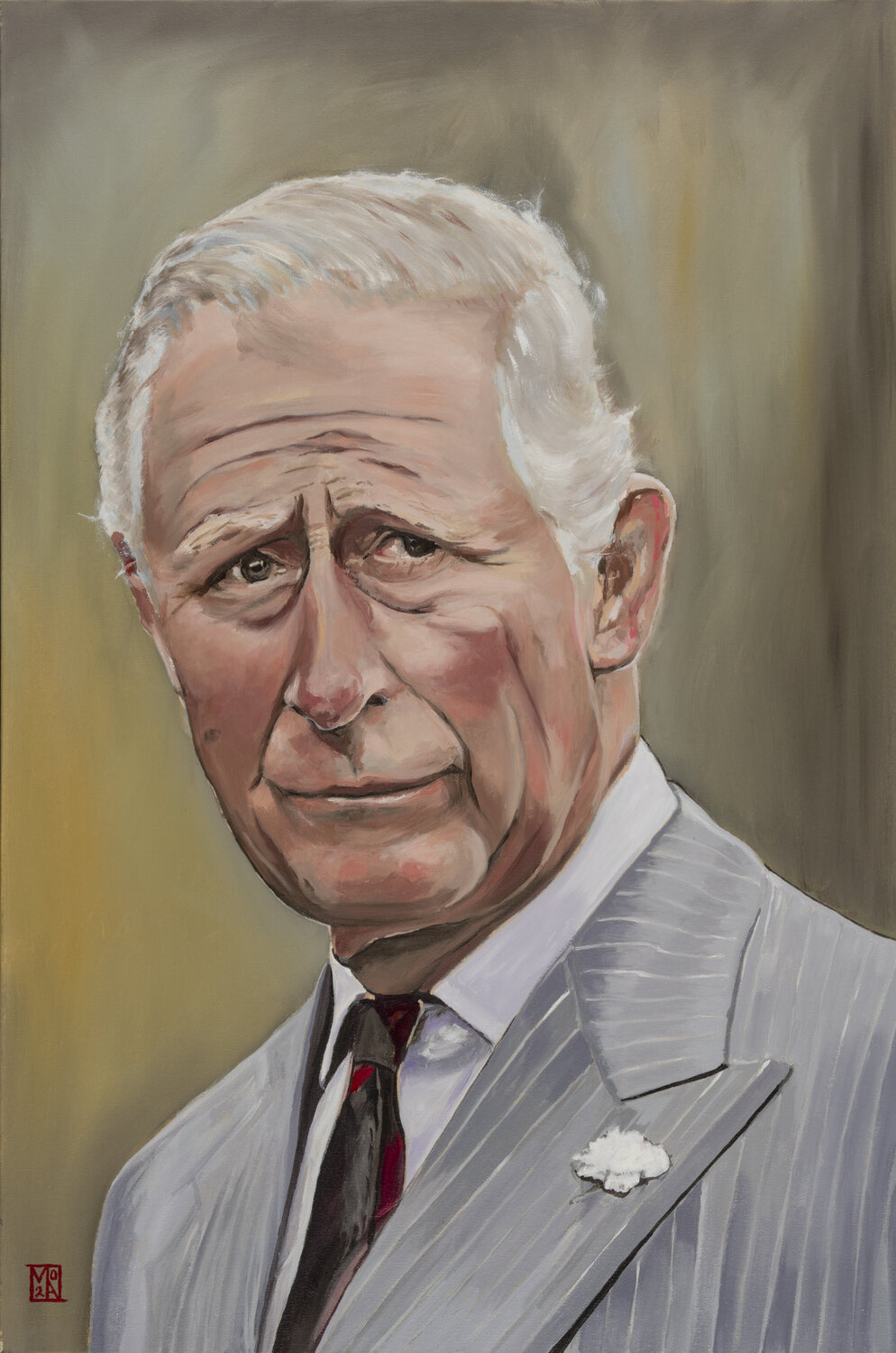 The King and I by Martin Allen (2020) : Painting Oil on Canvas - Singulart