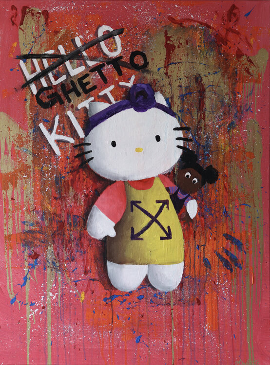 Hello Kitty Graffiti