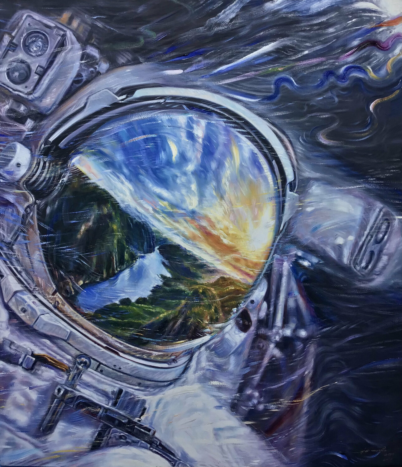 Earth Painting Oil