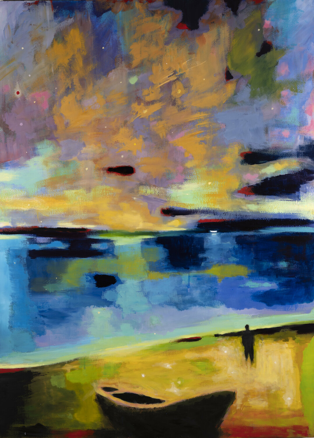 Red Star by Ron Cooper (2022) : Painting Oil on Canvas - Singulart