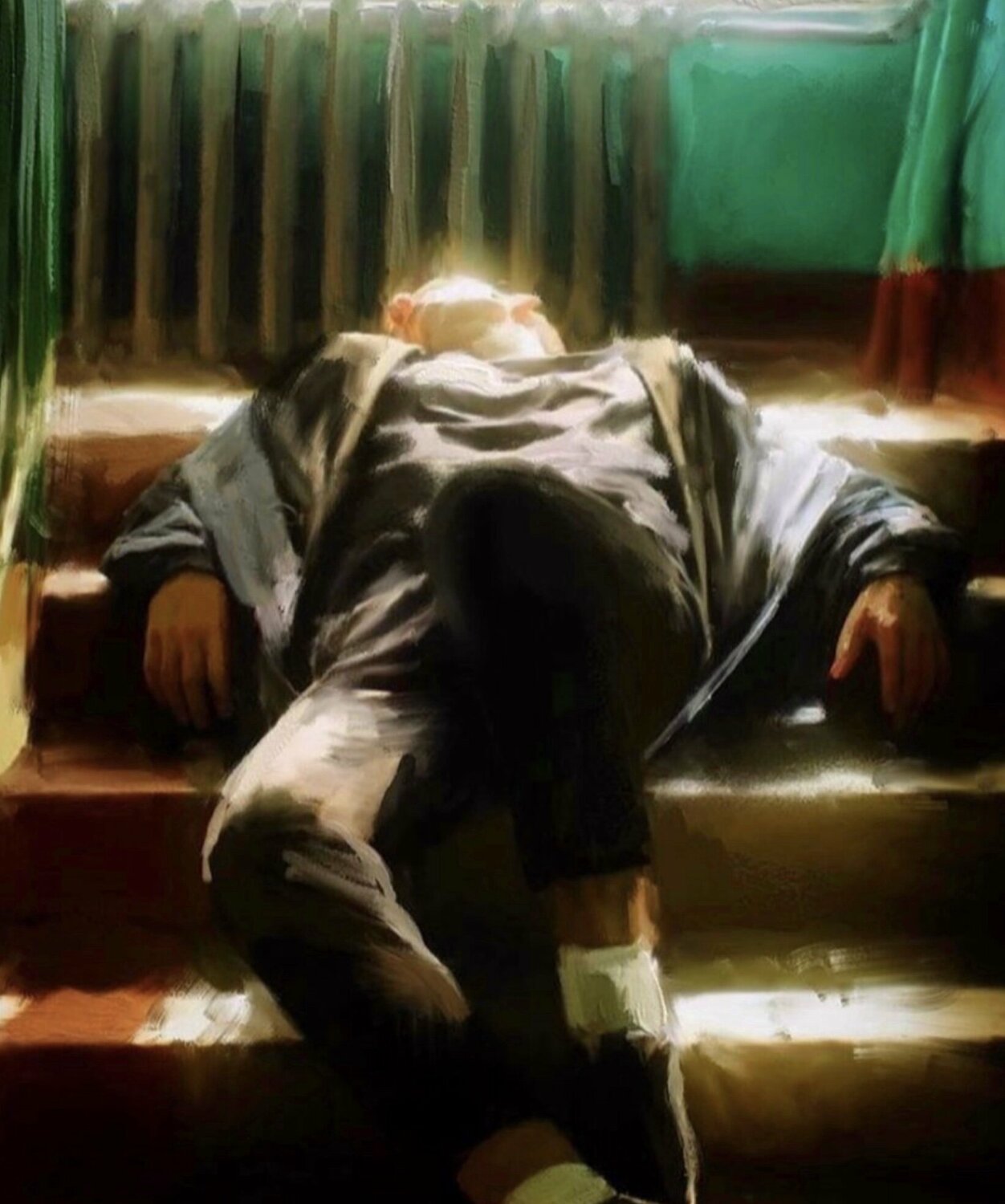 Light immersion. 2 by Giovanni Sanesi (2021) : Painting Oil on Canvas ...