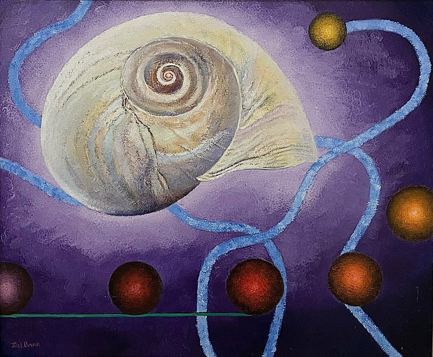 Evolution de Joel Barr (N.D): Pintura Óleo en Lienzo - SINGULART