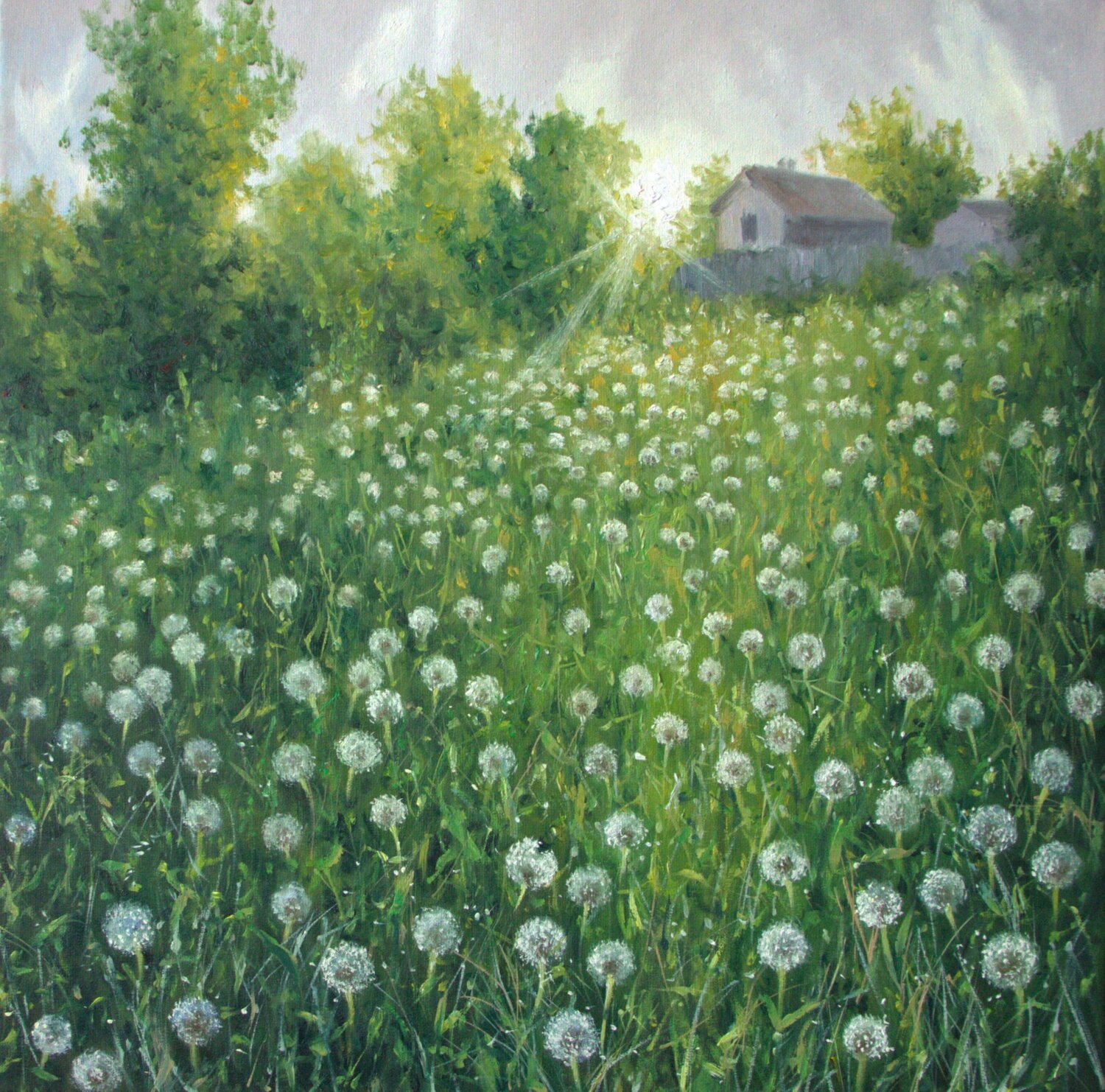 "Summer is coming soon." by Julia Ha (2022) : Painting Oil on Canvas ...