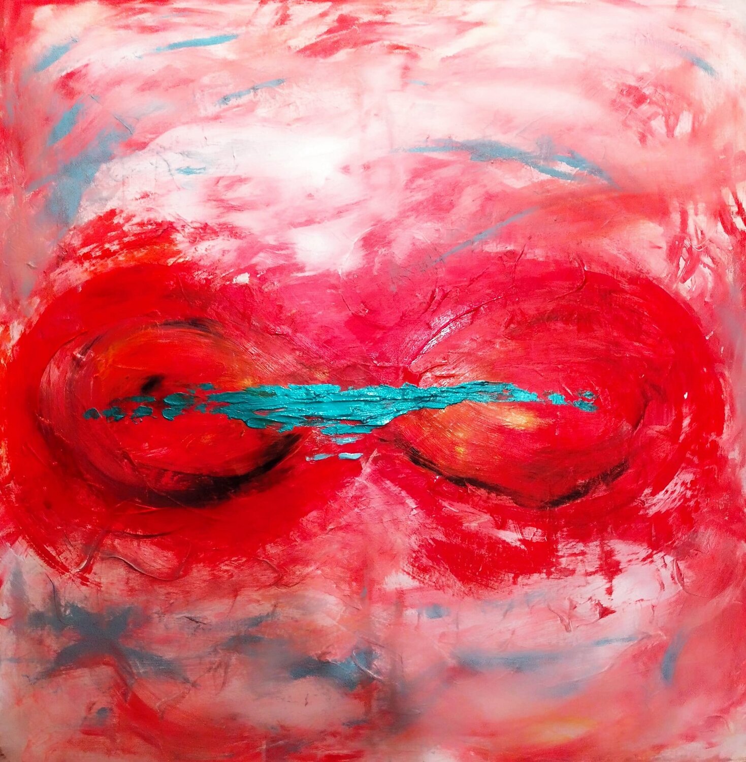 I would Infinitely de Getty Tatomir (2024): Pintura Acrílico en Lienzo ...