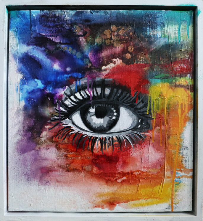 Beautiful Eye Painting