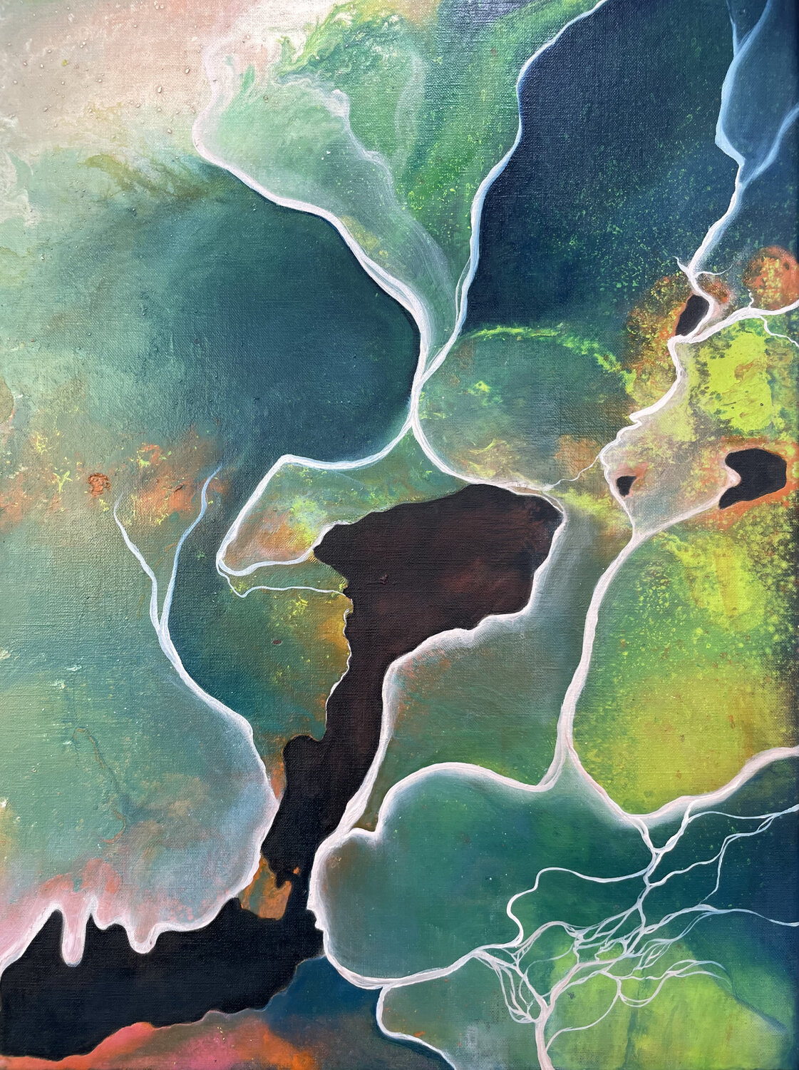 The Time Before Time by Katherine Filice (2022) : Painting Oil on ...