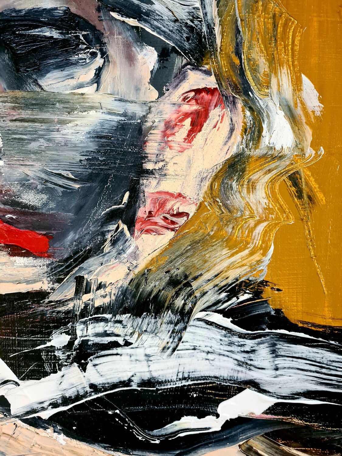 Mustard Powder by Blake Youngman (2021) : Painting Oil on Canvas ...