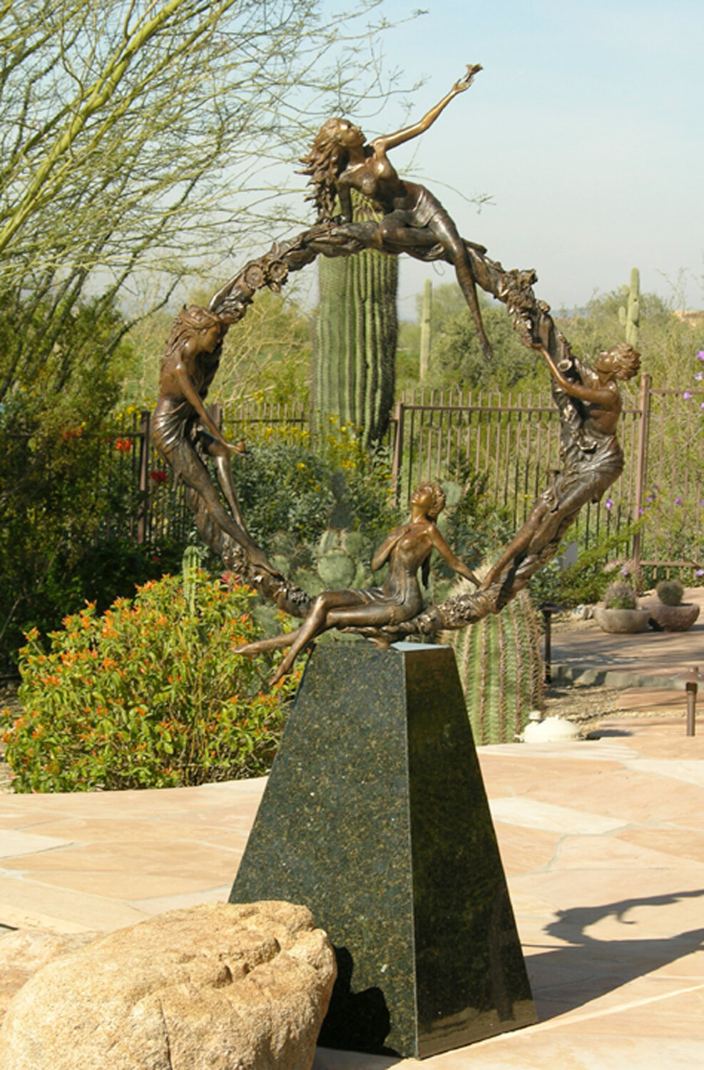 The Seasons - Bronze Figurative Sculpture by J. Anne Butler (2023 ...