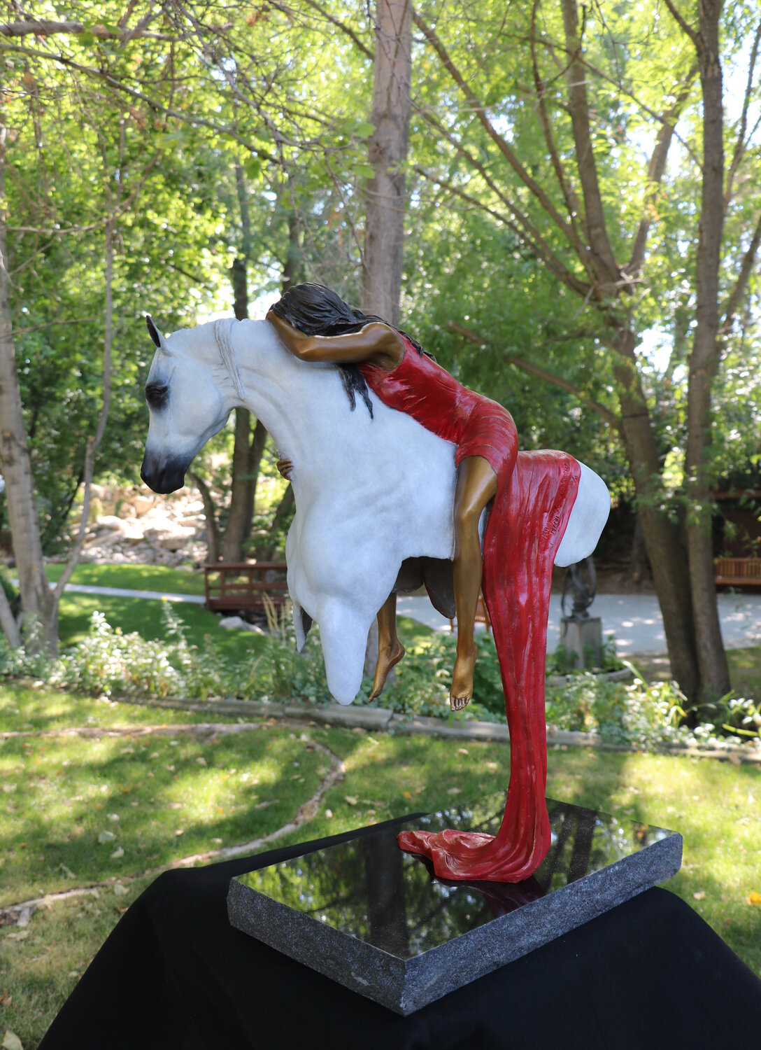 Harmony by J. Anne Butler (2022) : Sculpture Bronze, Marble - SINGULART