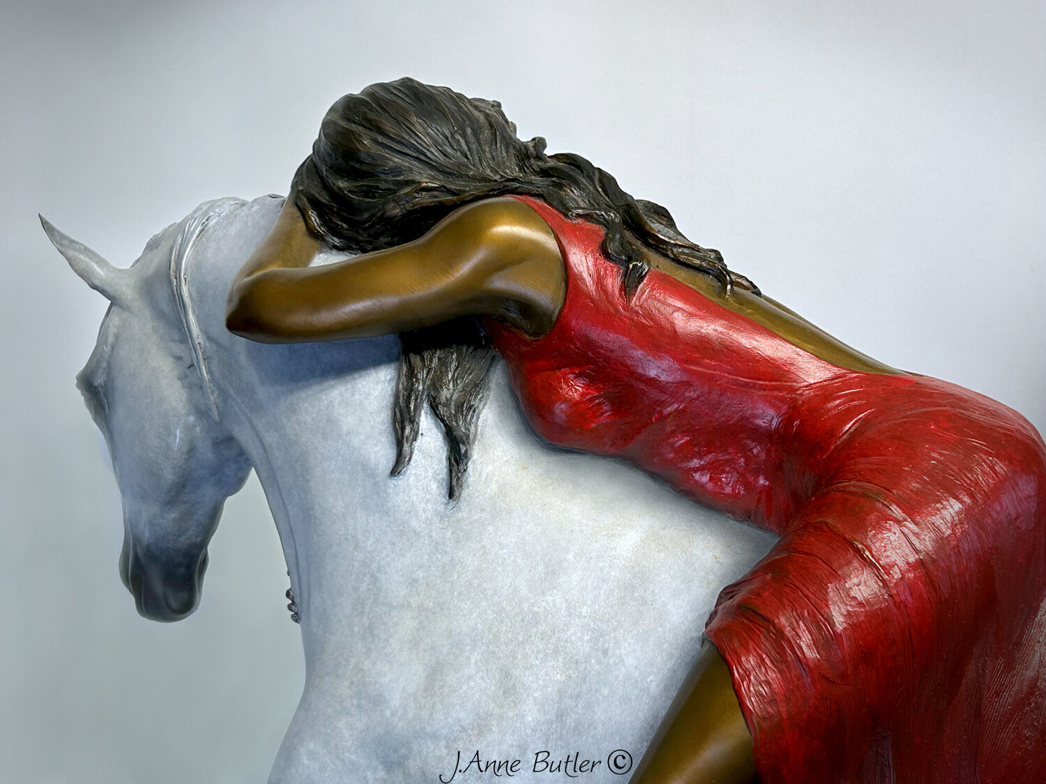 Harmony by J. Anne Butler (2022) : Sculpture Bronze, Marble - SINGULART